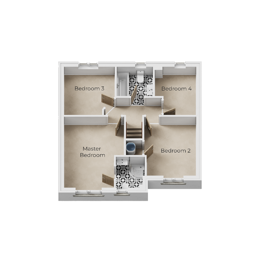 Plot 96 - Ghyll Manor | Oakmere